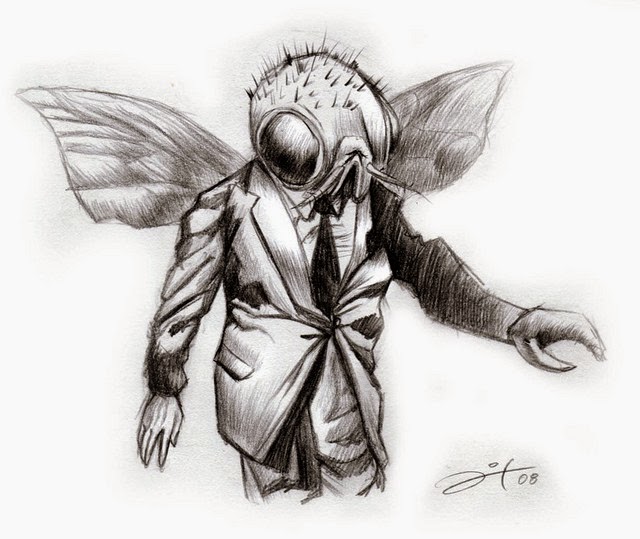 historias mitos y leyendas de licantropos: el hombre mosca